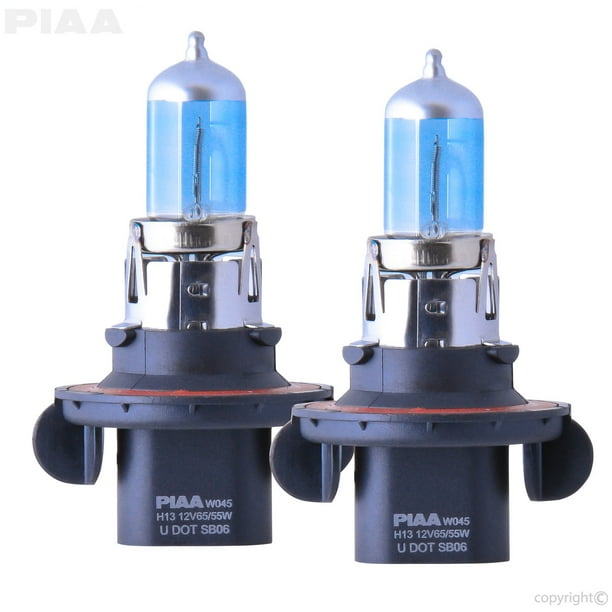 PIAA 23-10113 H13/9008 Xtreme White Hybrid Replacement Bulb; 12V; 60 ...