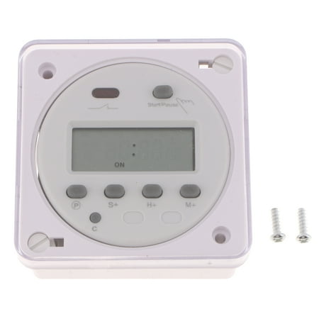 12V Digital LCD Timing Relay Micro Relay Din Rail | Walmart Canada