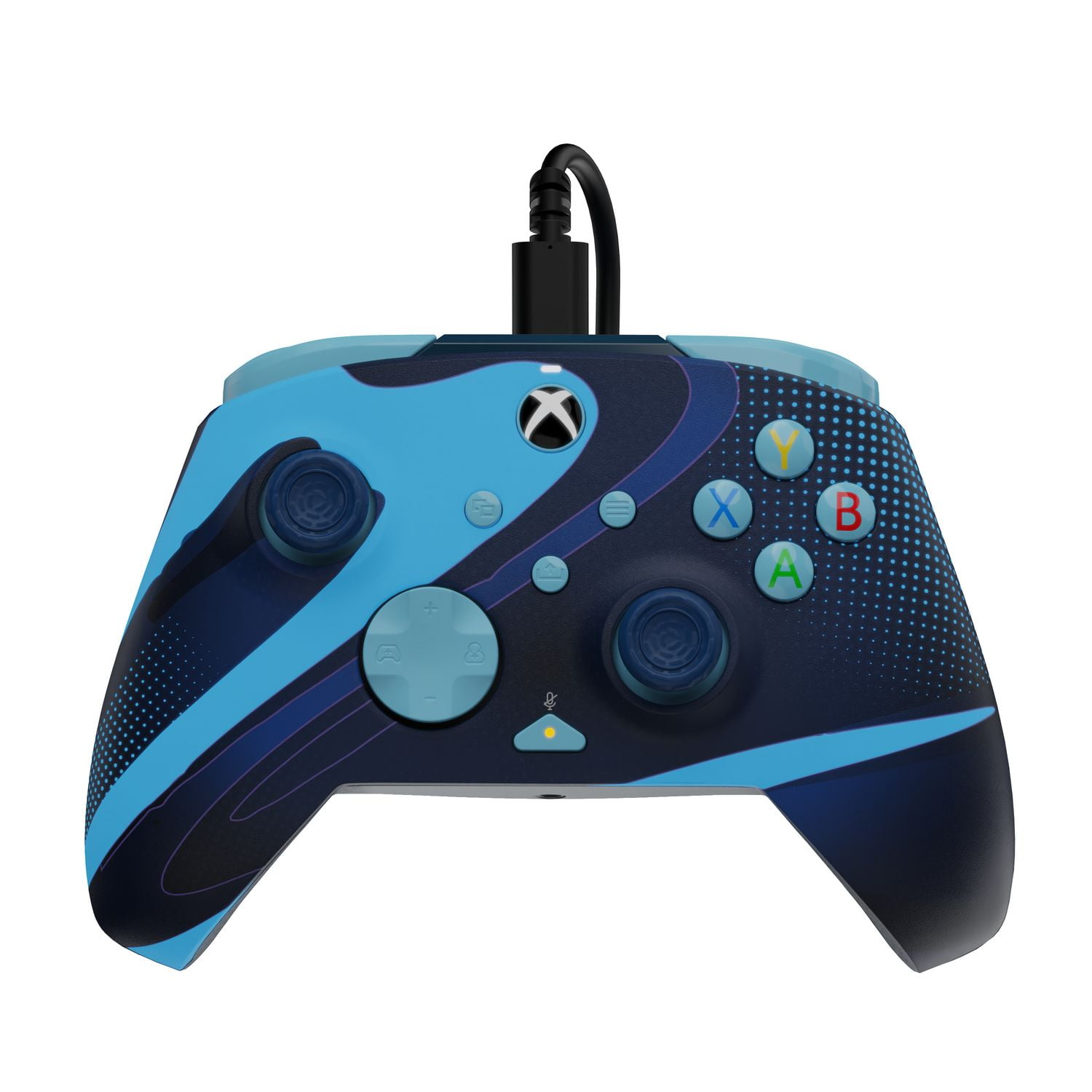 Click here for Pdp Rematch Glow Advanced Wired Controller: Blue T... prices