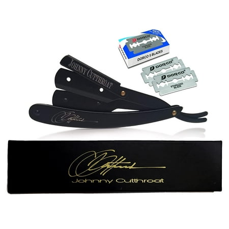 Men's Straight Edge Razors with Dorco Razor Blades - Barber Shaving ...