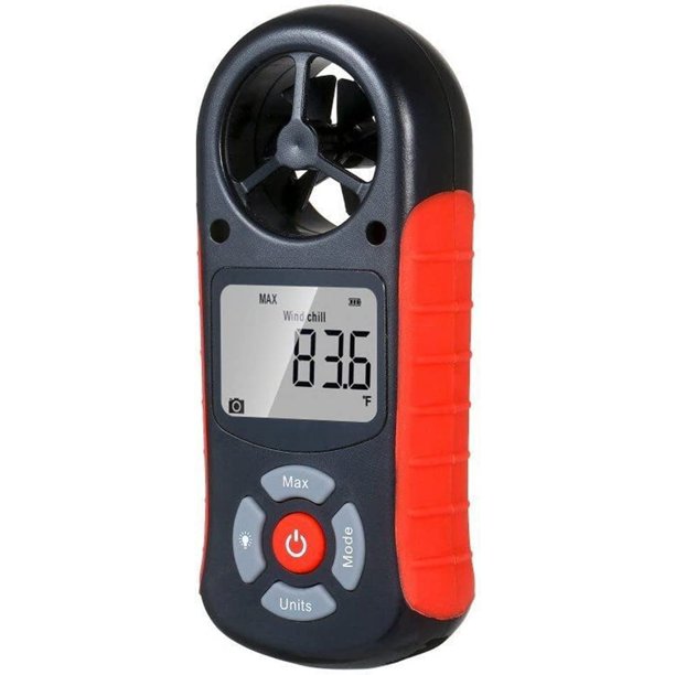 Jinsinto Digital Anemometer Wind Speed Cooling Temperature Humidity ...