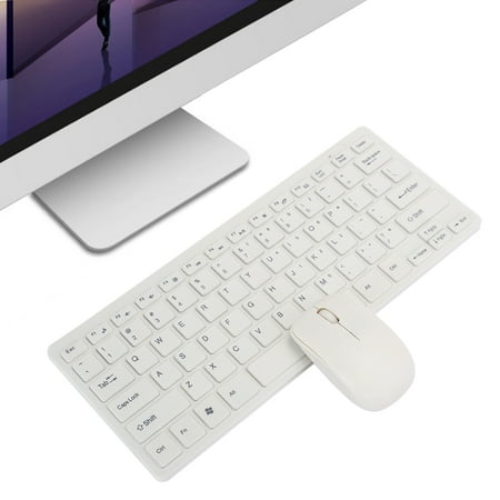Laptop Keyboard Mice,2.4G Wireless Keyboard Mouse Mini Wireless ...