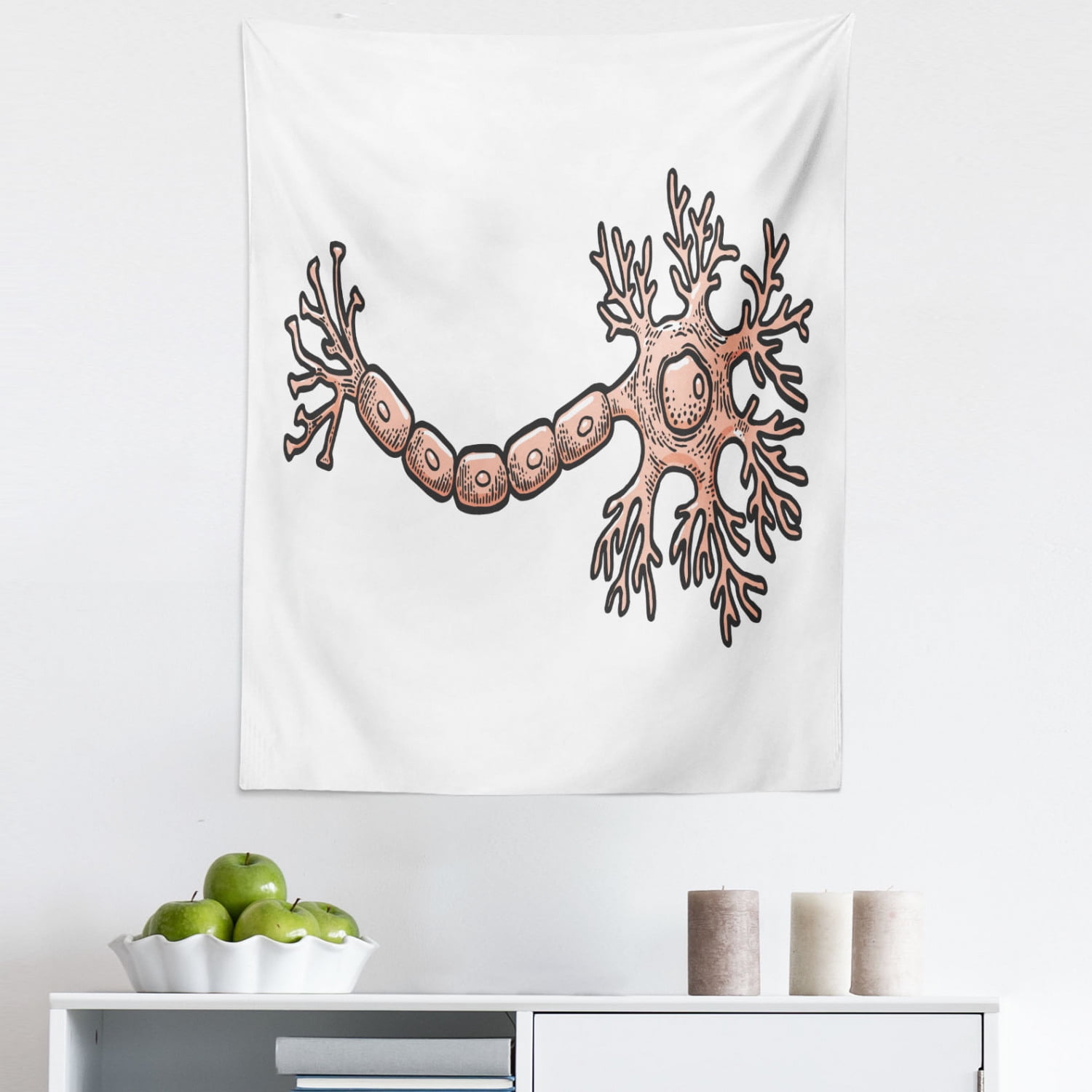 Anatomy Tapestry, Leader of the Body Brain Controls Little Pieces ...