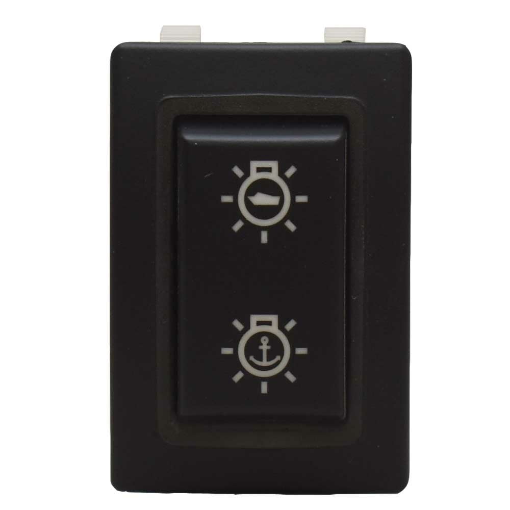 Carling Boat Sealed Rocker Switch | Nav Anchor Lights HR-Series ON/OFF ...