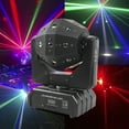 4 in1 LED Laser Stage Light RGBW Moving Head Lamp 27*18*33cm Stage ...