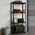 Free Shipping! Costway 2 PCS 4-Tier Metal Shelving Unit Heavy Duty Wire ...