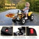 Costway Kids Ride On Excavator Digger 12V Electric Tractor RC w ...