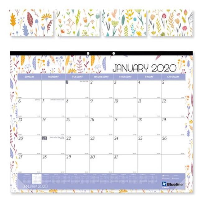 Rediform REDC194104 Monthly Spring Desk Pad Calendar - Large - Walmart.com