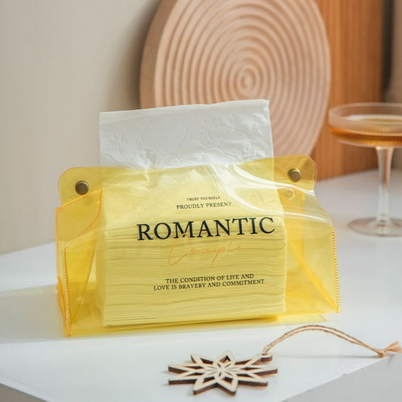 Dream Lifestyle Tissue Pouch Cover,Plastic Paper Facial Tissue Box ...