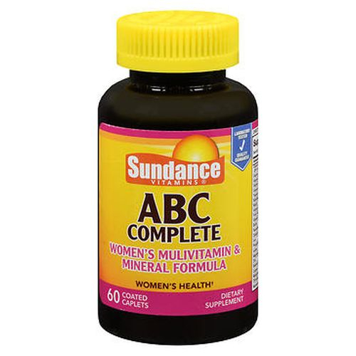 Suplemento Sundance ABC Complete Multivitamínico para mujeres, 60 ...