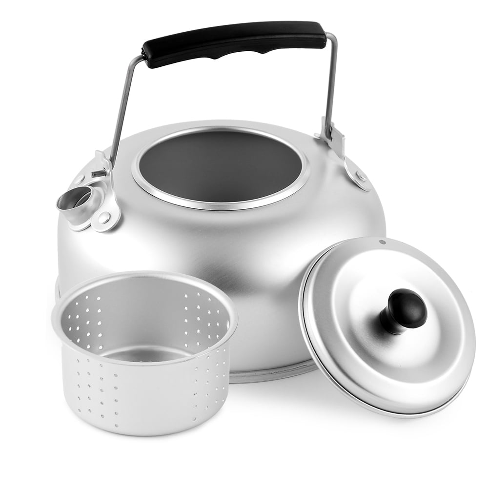 Portable Ultralight Aluminum Camping Water Kettle Outdoor Coffee Pot ...