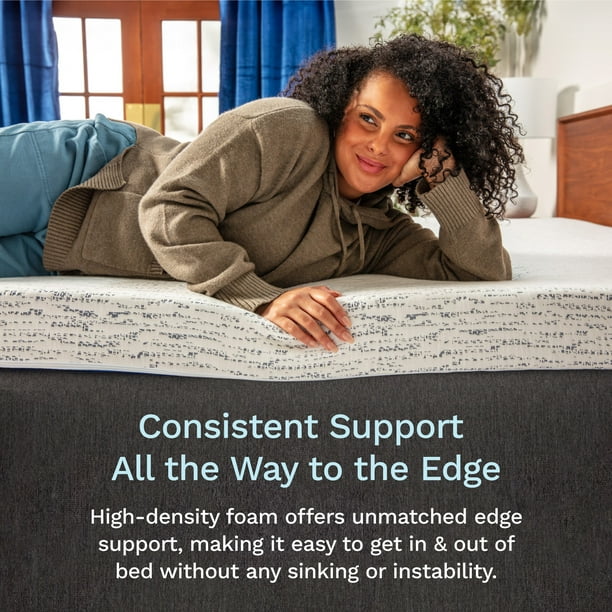 High density memory foam topper store