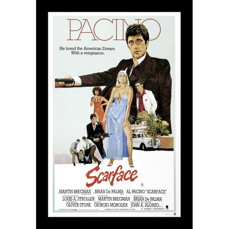 Scarface Posters Framed