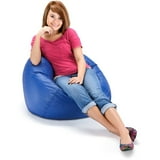 X Rocker 96" Round Vinyl Matte Bean Bag, Multiple Colors - Walmart.com