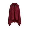 COOLIK Fairy Hooded Cloak Renaissance Costume Medieval Cosplay ...