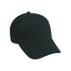 Flex Fitted Baseball Cap Hat- Black, Large-XL - Walmart.com