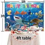 Finding Nemo Backdrop Banner Party Supplies Poster Movie Theme ...
