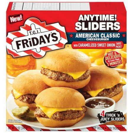 TGI Friday's American Classic Cheeseburger with Caramelized Sweet Onion ...