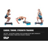 The Step - Adjustable Aerobic Step Platform for Cardio and Strength ...