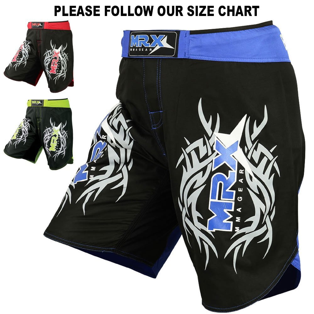New MRX MMA Fight Shorts Stretch Penals Grappling UFC Cage Fighting ...