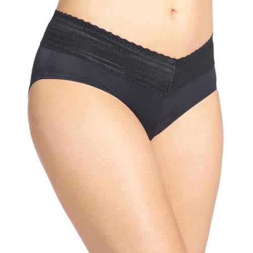 Blissful Benefits By Warners No Muffin Top Hipster With Lace Panties