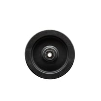 SCC - 8" Polyolefin Wheel Only w/Roller Bearing - 1/2" Bore - 1000 lbs ...
