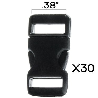 10 - 1 inch Duraflex Stealth Plastic Buckles - Walmart.com