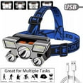 Jrocdr Headwear Rechargeable Outdoor Riding Camping Fishing Strong Bald ... Jrocdr Headwear Rechargeable Outdoor Riding Camping Fishing Strong Bald ...