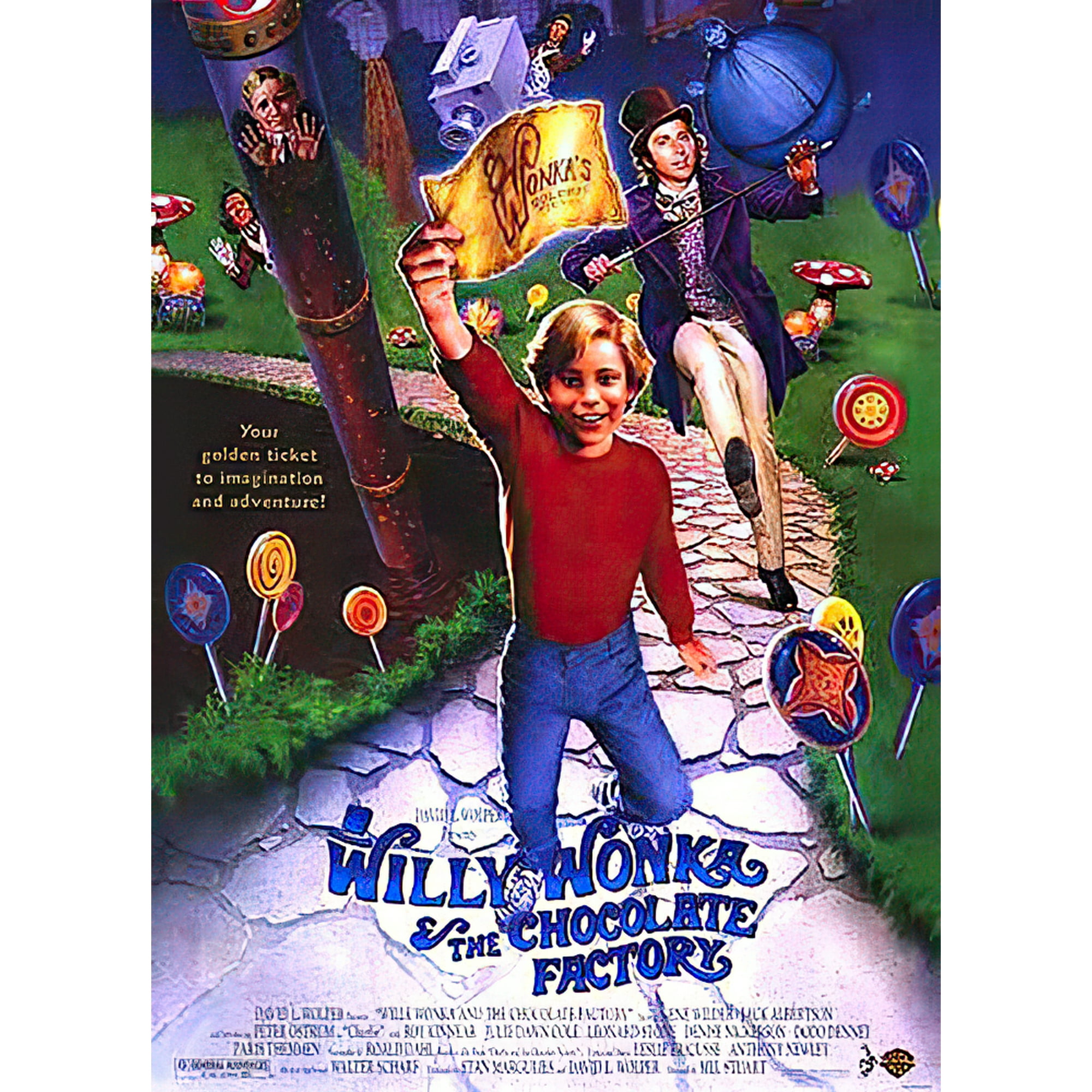 Willy Wonka And The Chocolate Factory Movie Poster