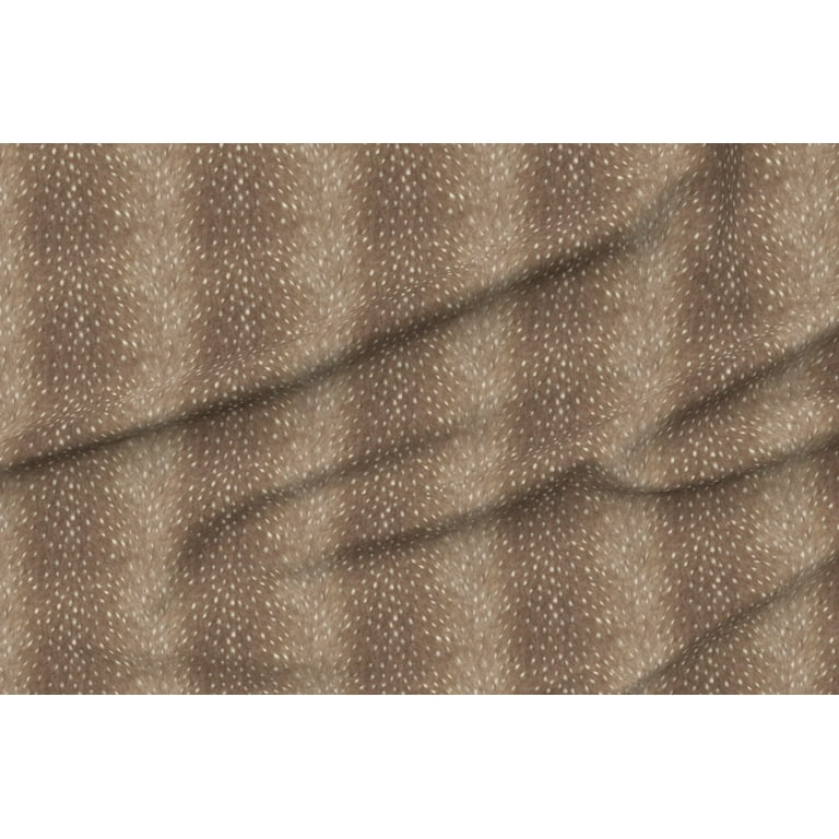 Brown Minky Fabric