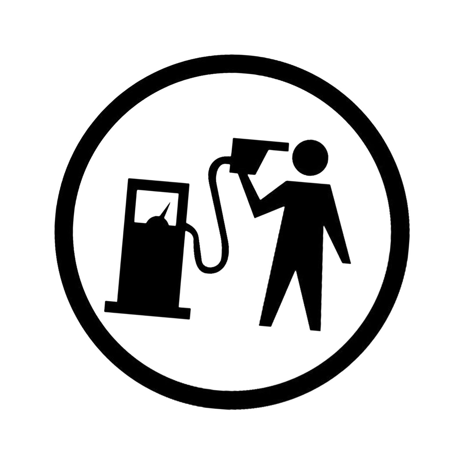 Car Sticker Easy Installation Decoration Fuel Tank Cover Sticker Vinyl ...