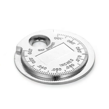 Spark Plug Gap Gauge Tool Coin Type Measuring Range 0.6-2.4mm Metric ...
