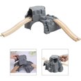 Simulation Train Cave Tunnel Train Railway Track Accessories Building ...