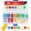 Nilight 140Pcs Low Profile Mini Blade Fuse Assortment, 2A 3A 5A 7.5A ...