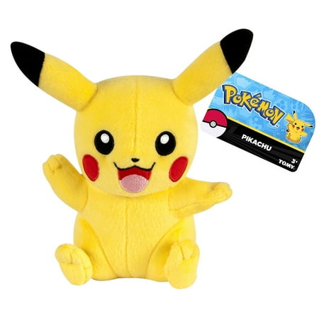 TOMY Pokemon Deluxe 8" Plush - Pikachu - Walmart.com