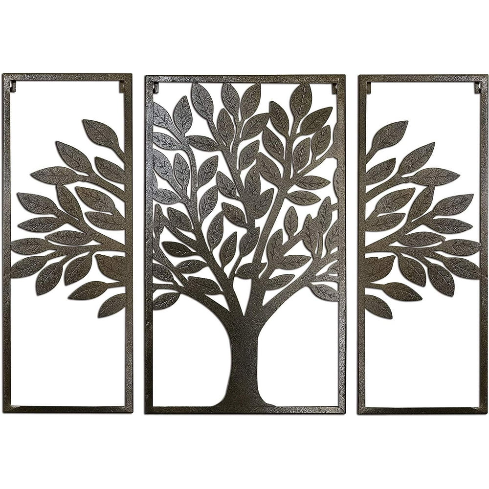 DecorShore Contemporary Metal Wall Art | Wall Decorations | 32 inch ...