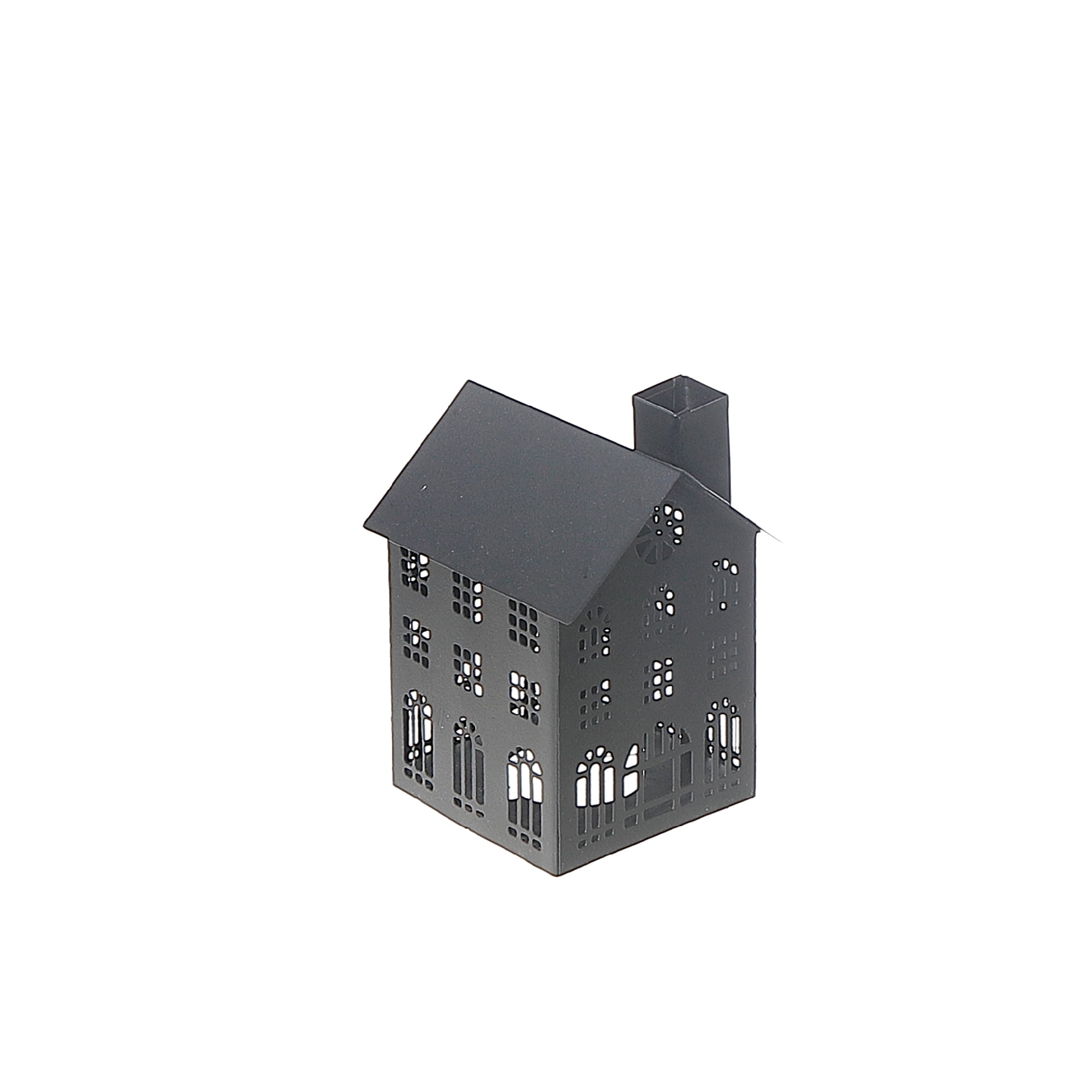 Click here for Ih Casadécor Black Metal House Tealight Holder (Sm... prices