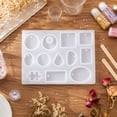 BBilaBu Gems Resin Molds,Resin Jewelry Making Kit,Silicone Molds for ...