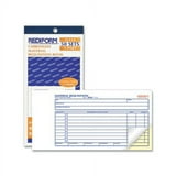 Material Requisition Book 7 7/8 x 4 1/4, Two-Part Carbonless, 50-Set ...