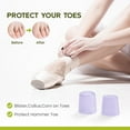 Bukihome Silicone Toe Protectors – Silicone Open Pinky Toe Sleeves for ...