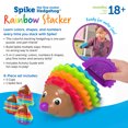 Learning Resources Spike the Fine Motor Hedgehog Rainbow Stackers - 6 ...