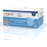 200pcs Kids Disposable Face Masks - 3 Ply Kids Mask for Boys Girls ...
