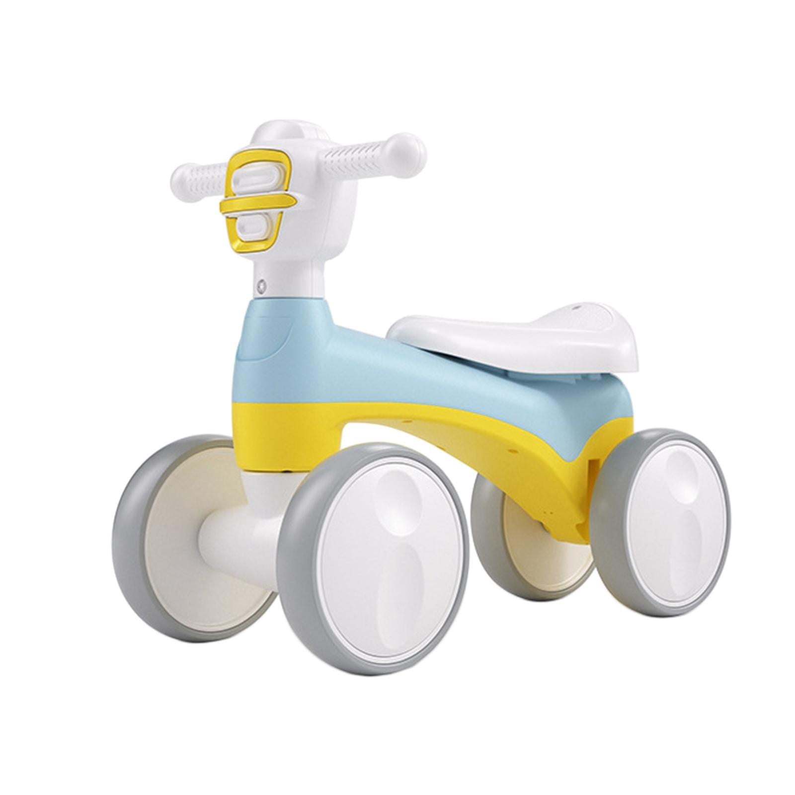 Infants Ride on Toys with 4 Wheels Develop Motor Skill with Easy Grip Handles Mini Riding Baby Riding Toys for Kids Blue Walmart