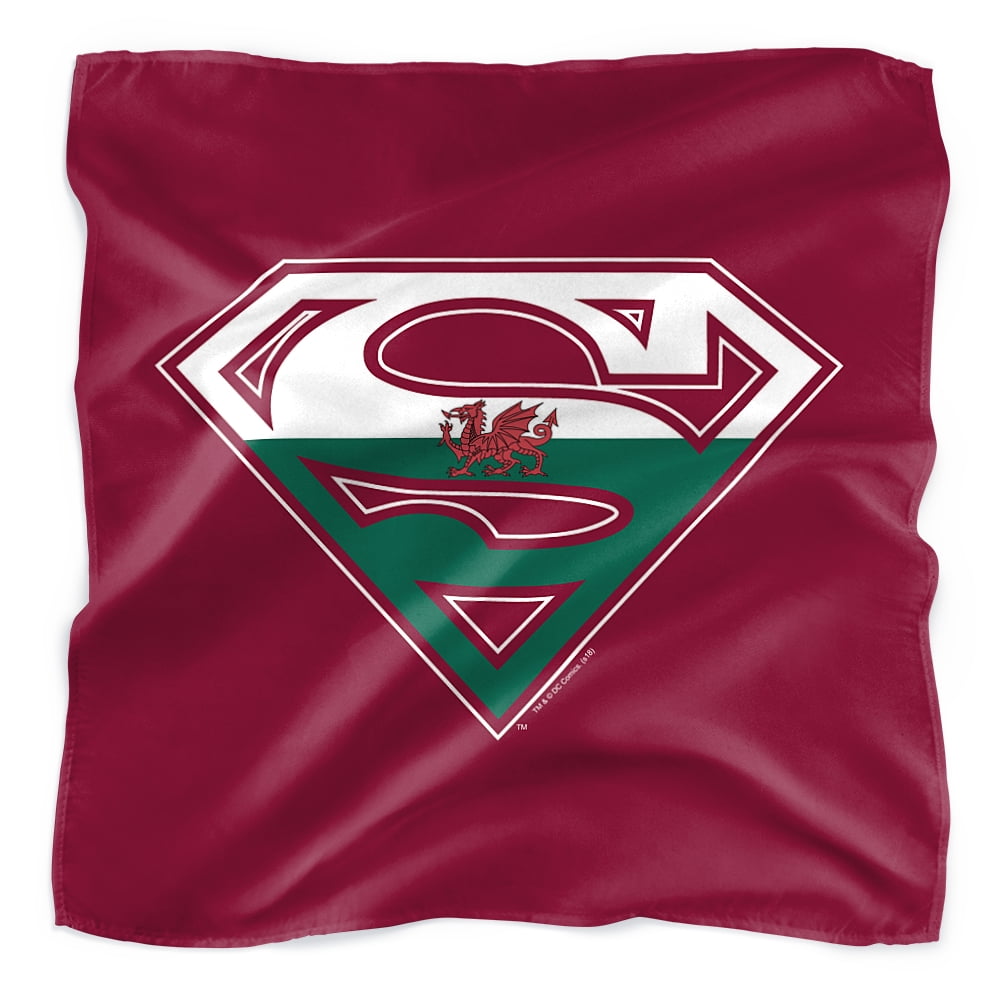Superman Welsh Shield Bandana (21 in x 21 in) - Walmart.com