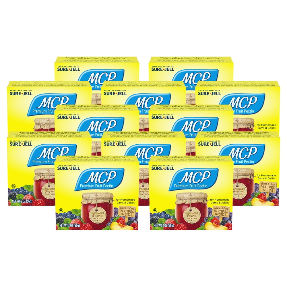 (12-Pack) Sure Jell MCP Premium Fruit Pectin box, 2 oz - Walmart.com ...