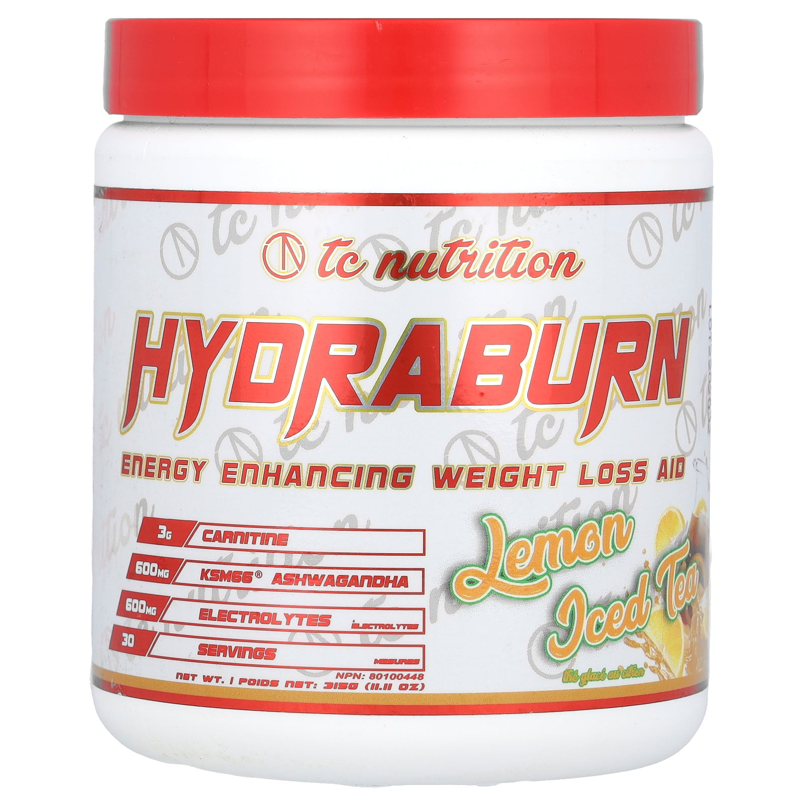 Suplemento TC Nutrition Hydraburn Energy Enhancing 315 g | Bodega Aurrera en línea