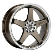 Enkei 18 x 8 in. 45 mm Offset 5 x 112 Bolt Pattern 72.6 Bore T6R Gloss ...