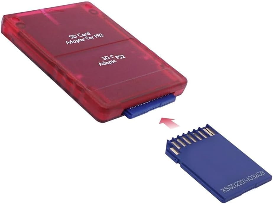 SHIQI-SIO2SD SD Card Reader Adapter for PS2 Fat Console Memory Card ...