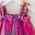 Baby Girls Tutu Dress Summer Strap Sleeveless Star Sequins Party ...