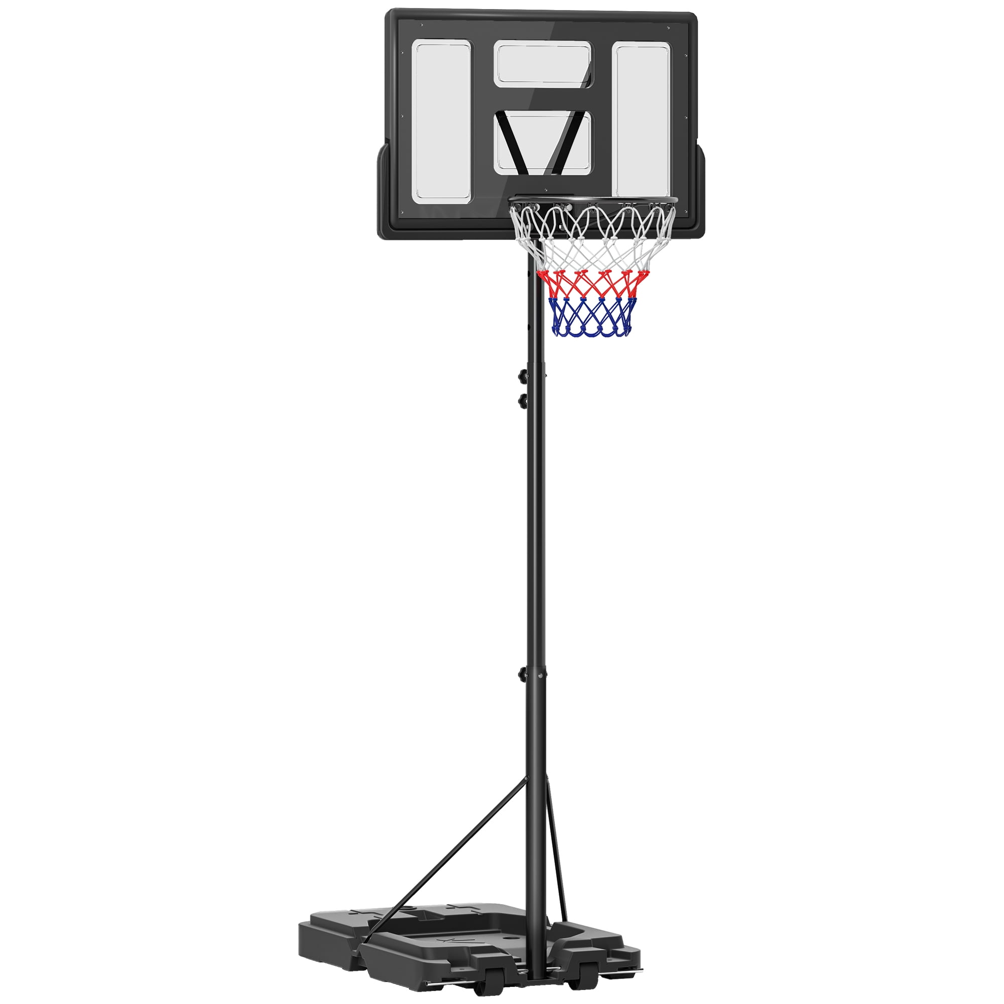 Click here for Soozier 7.5-10ft Portable Basketball Hoop With Whe... prices